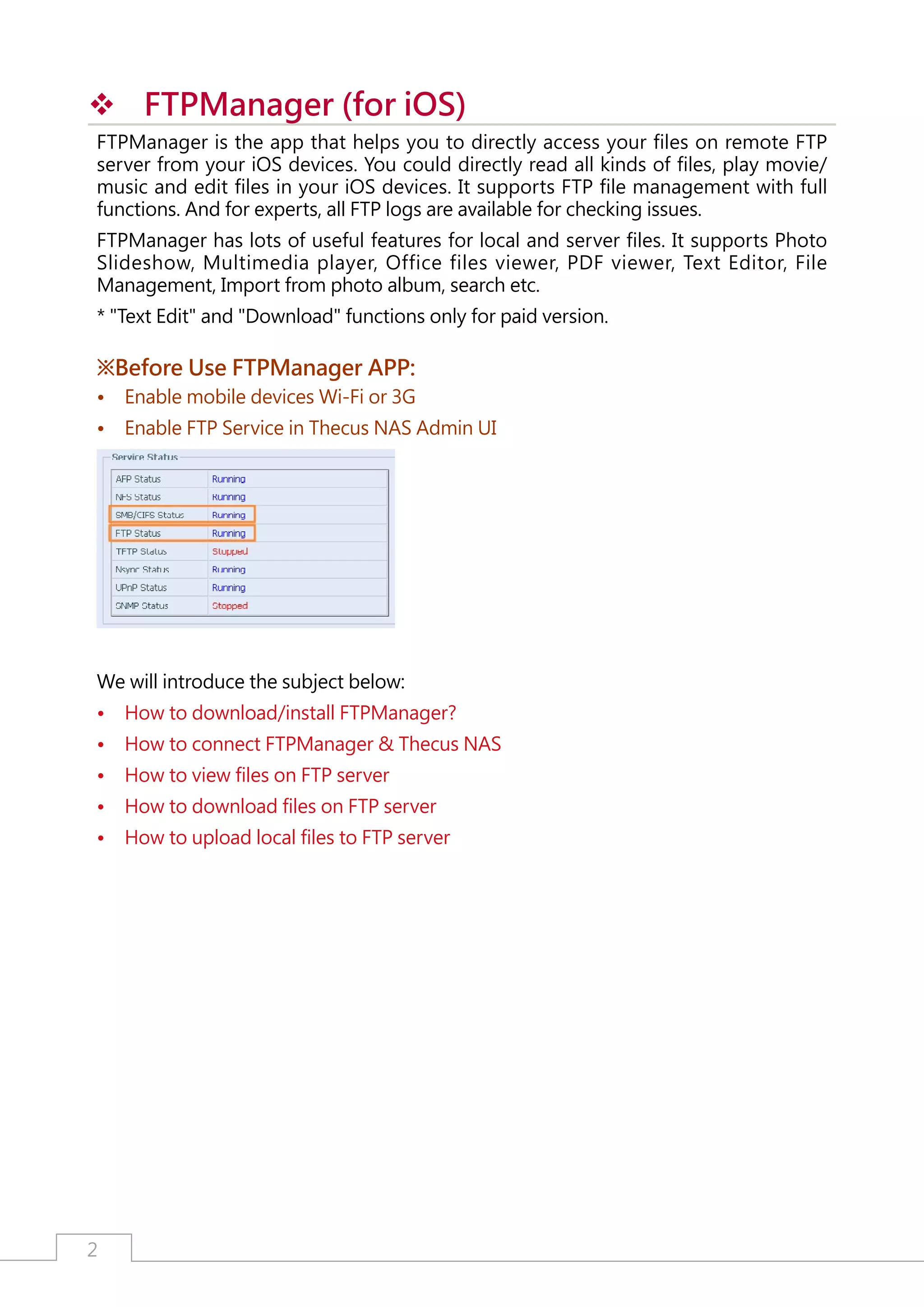 How-to Guide: FTPManager | PDF