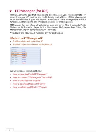 How-to Guide: FTPManager | PDF