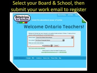 Getting Started Bitstrips | PPTX