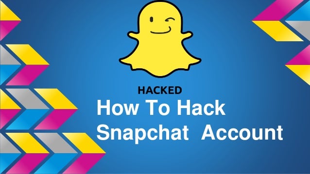 How to hack snapchat account
