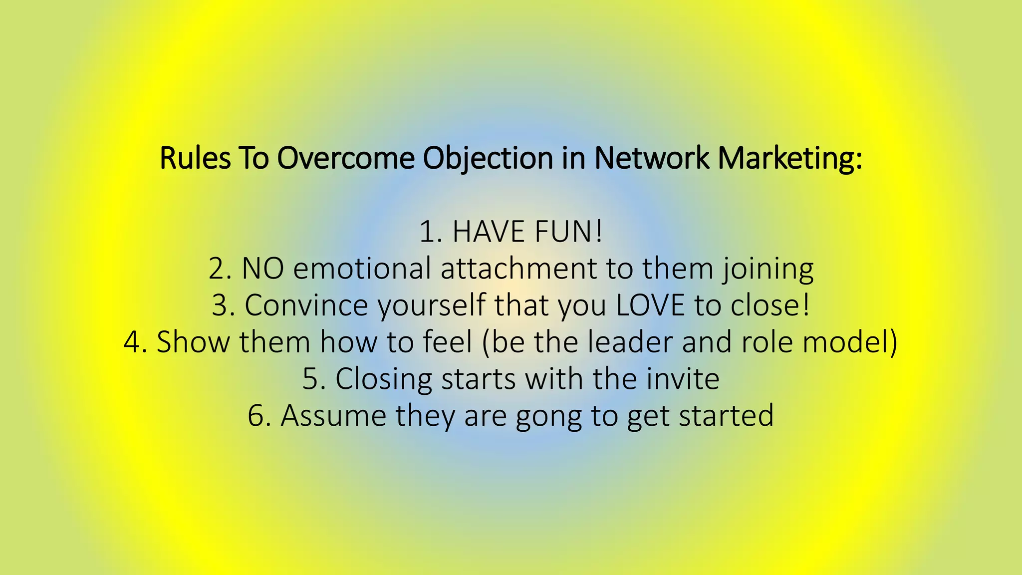 How to Handle MLM Objections !! | PPTX