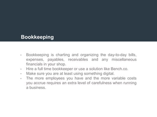 How to Handle Accounting For Your Print Shop | PDF