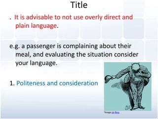 How to handle angry passengers | PPTX