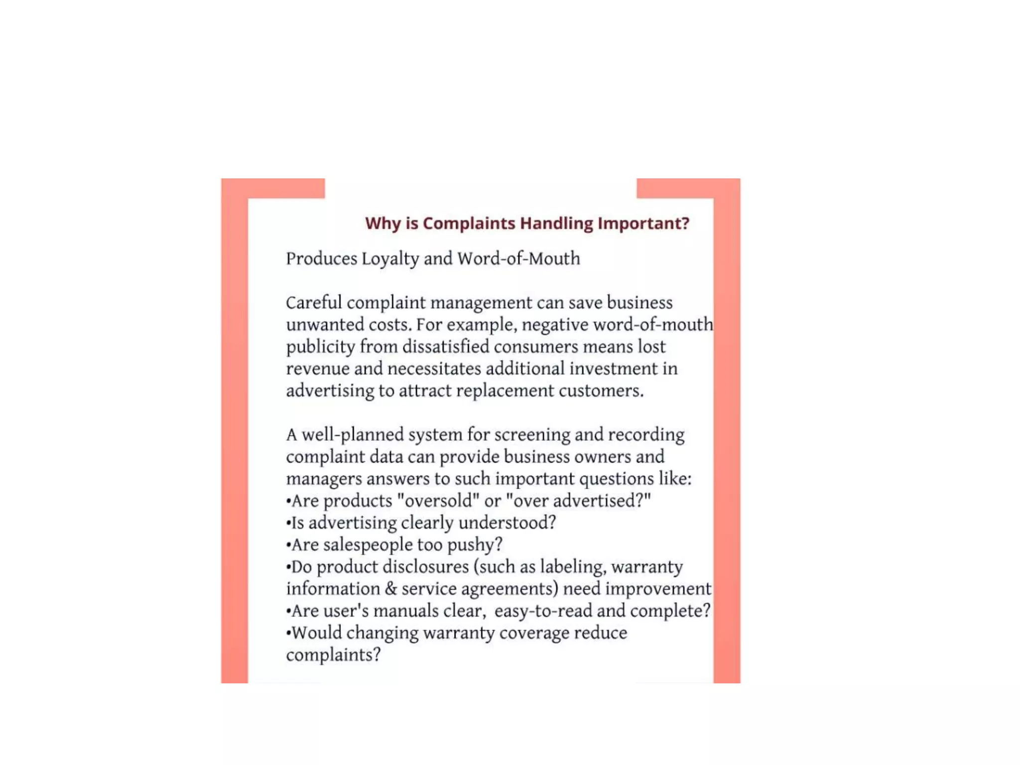 How to Handle Complaints | PPTX