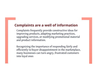 How to Handle Complaints | PPT