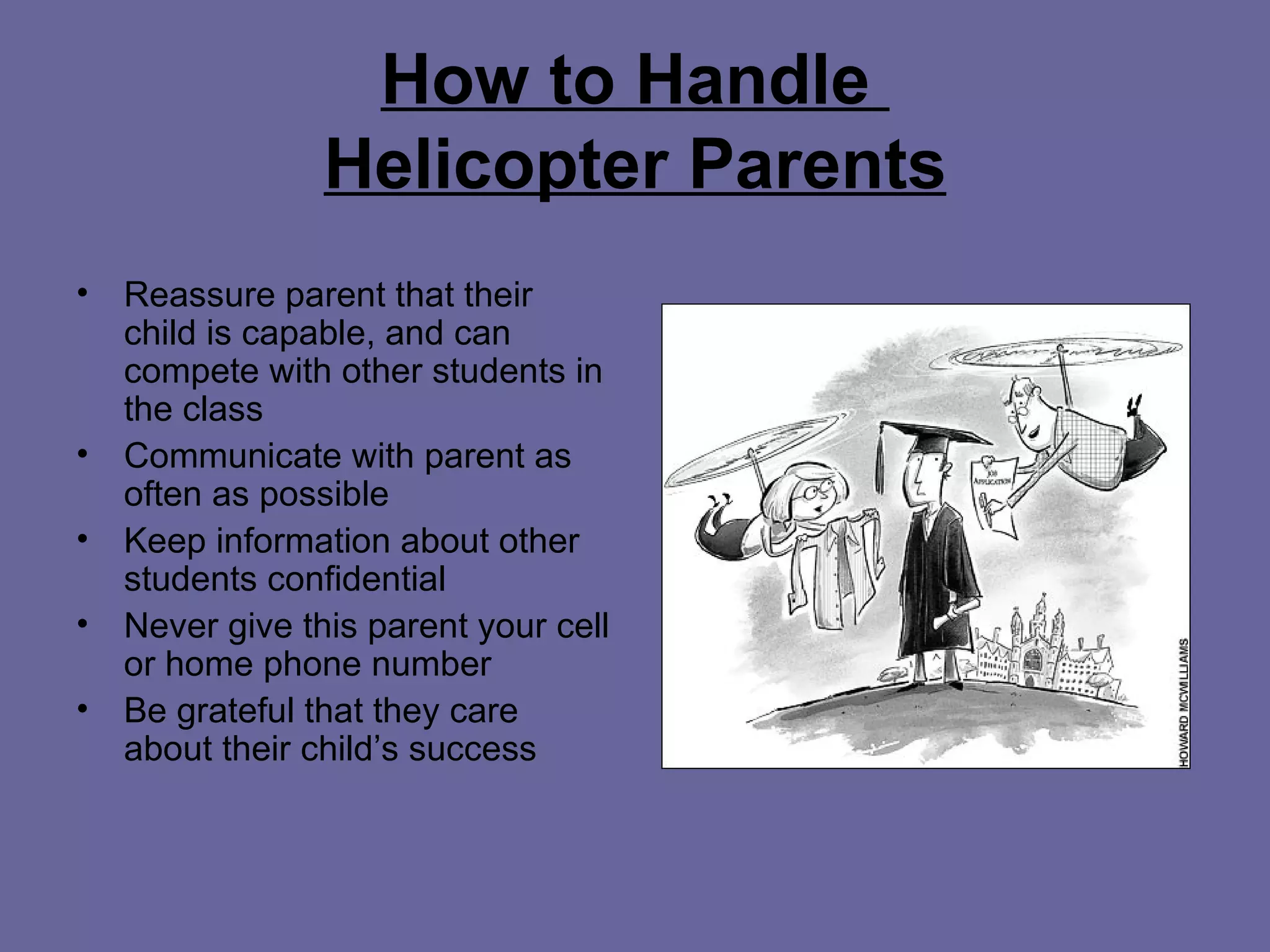 How to handle difficult parents | PPT