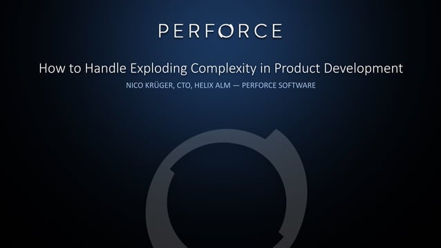 How To Handle Exploding Complexity in Product Development | PPT