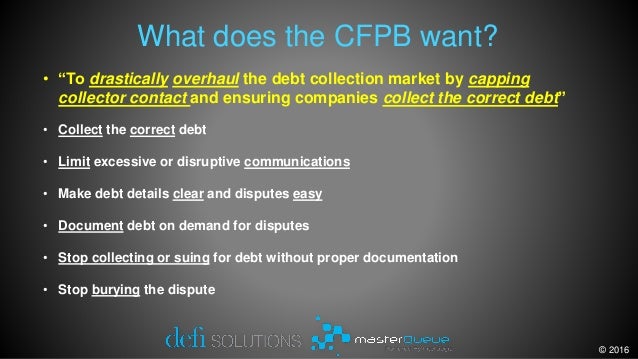 How to Handle New CFPB Rules in 2017