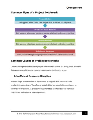 How to Handle Project Bottlenecks and Improve Workflow Efficiency | PDF