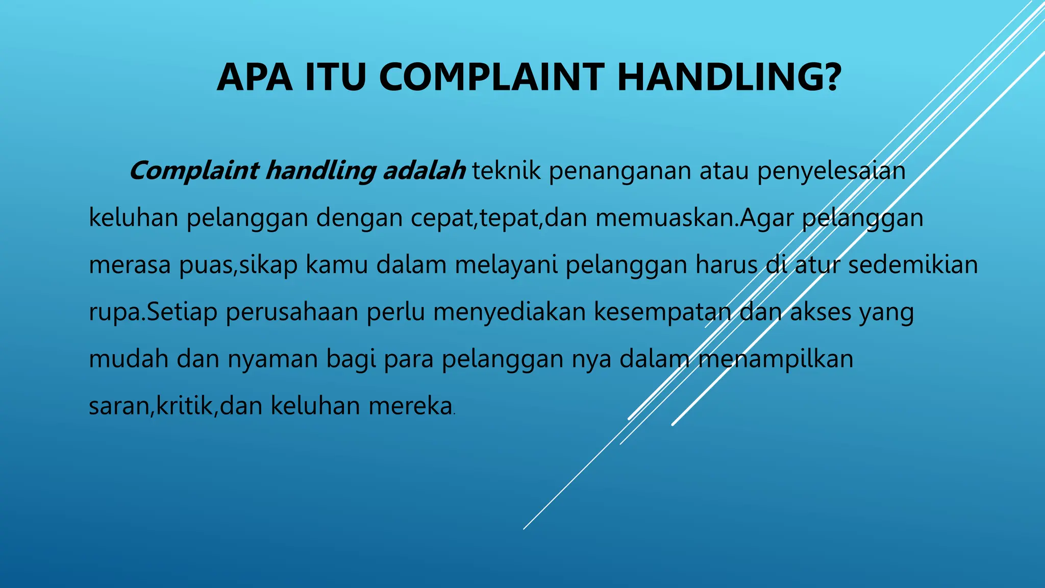 How toO handling complaint - shindi.pptx