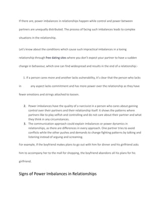 How to Handling Power Differences in Romantic Relationships.pdf ...