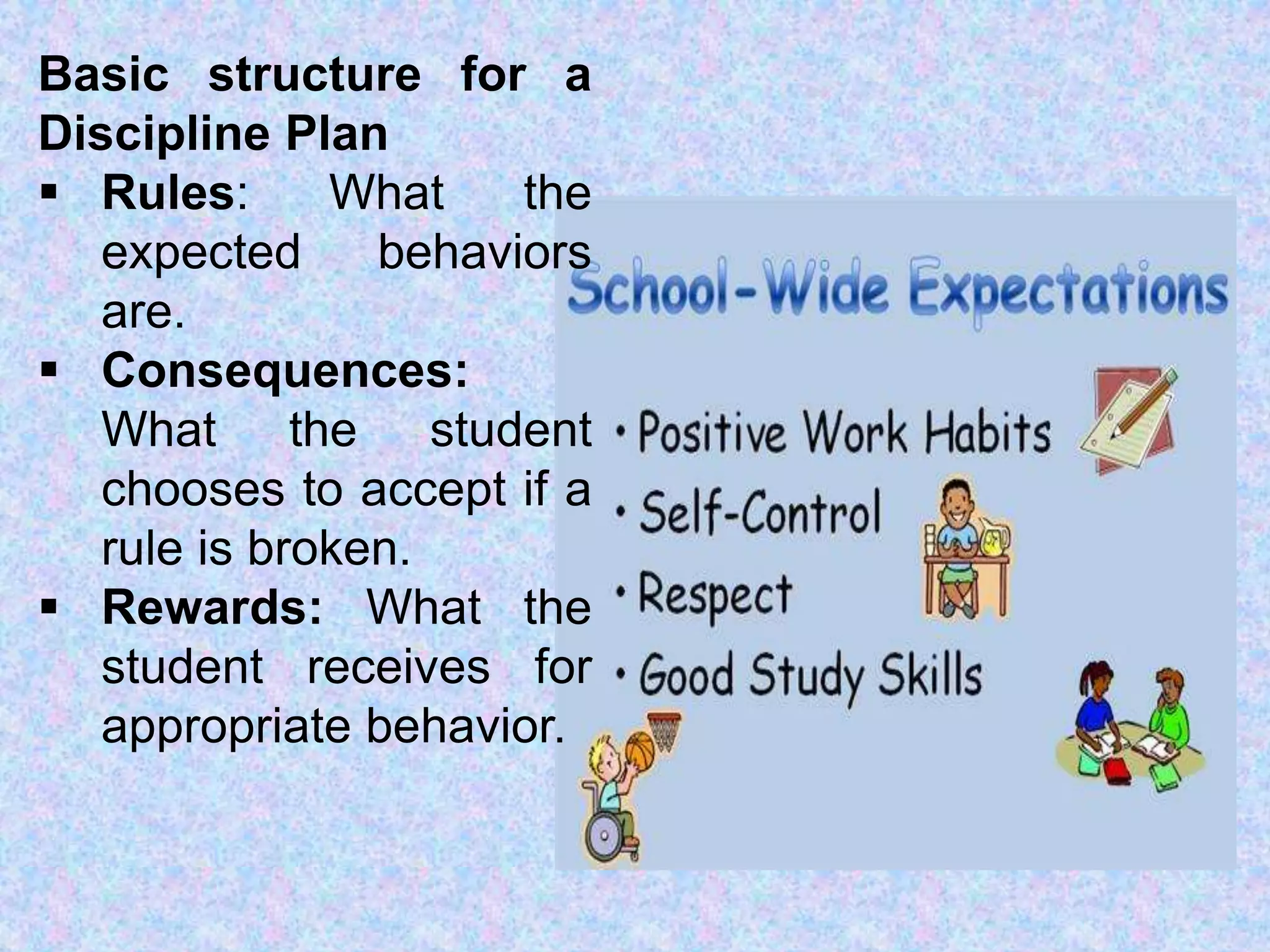 How to have an effective discipline plan | PPT