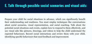 How To Help A Child With Autism Build Social Relationships | PPTX