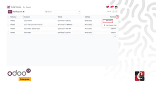 How to hide field in list view odoo 17 - Odoo 17 Slides | PPTX