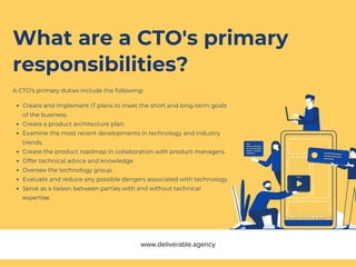 Learn How to Hire a Chief Technology Officer (CTO)? | PPT