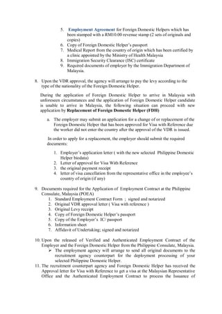 How to hire a philippine maid | PDF