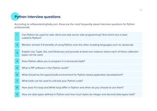 An Ultimate Guide To Hire Python Developer | PPT