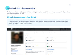 An Ultimate Guide To Hire Python Developer | PPT