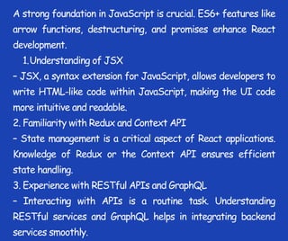 How to Hire a Top-Notch React Developer. | PPT