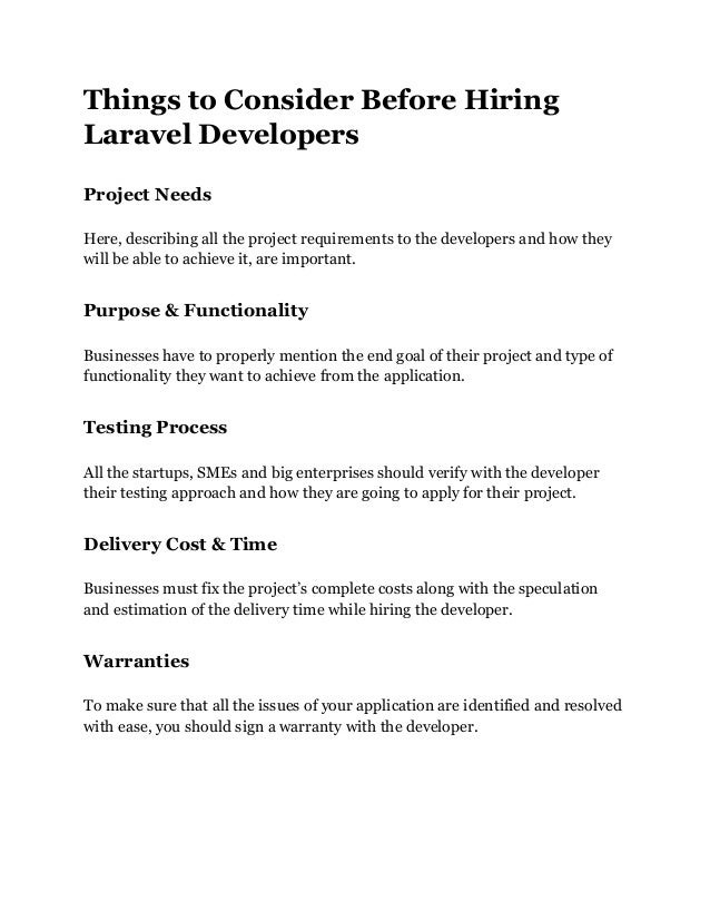 How to hire laravel developer? A complete Guide
