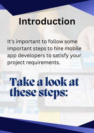 How to Hire Mobile App Developers?.............. | PDF