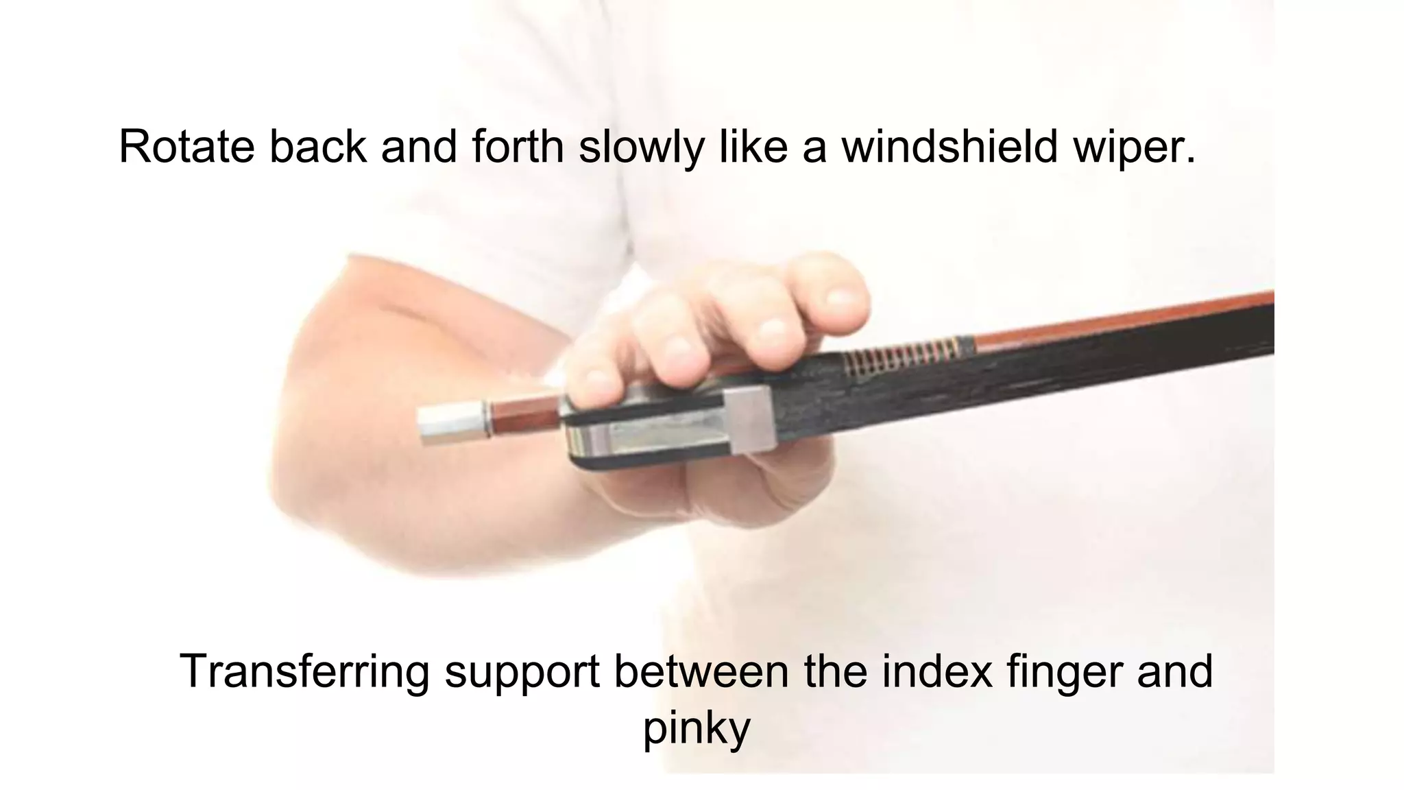 How to hold a german bow joe dyvig | PPT