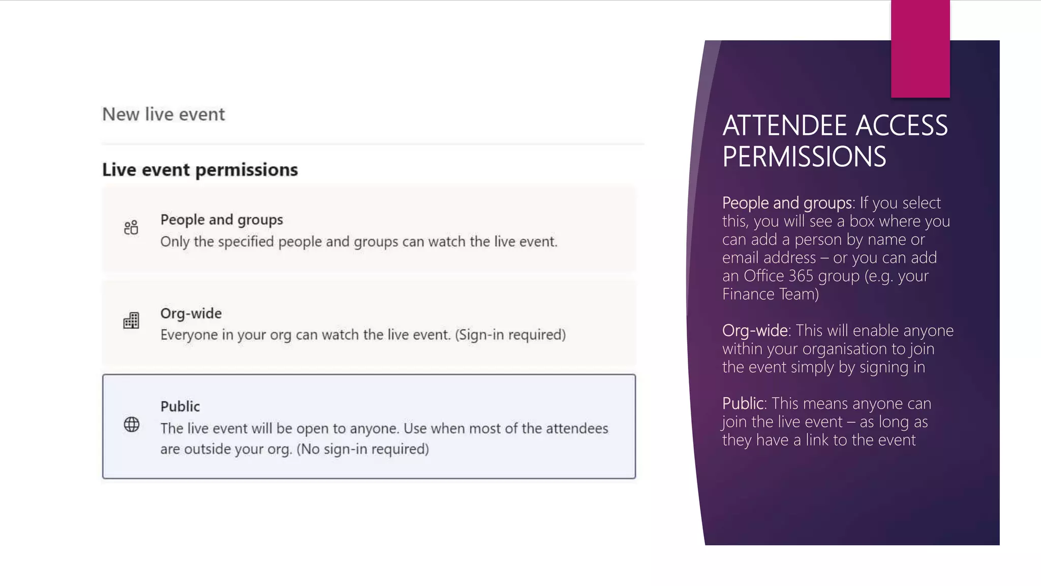 How to Run a Microsoft Teams Live Event | PPT
