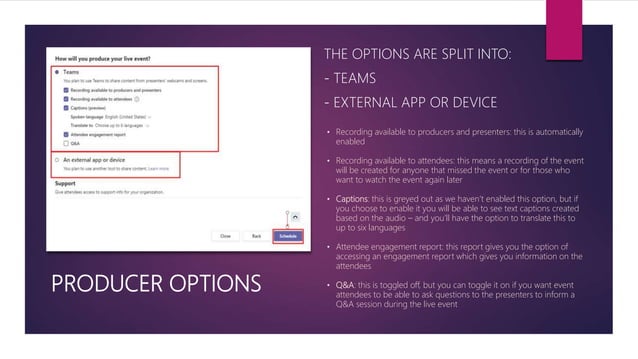 How to Run a Microsoft Teams Live Event | PPTX