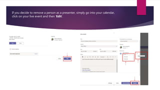 How to Run a Microsoft Teams Live Event | PPTX
