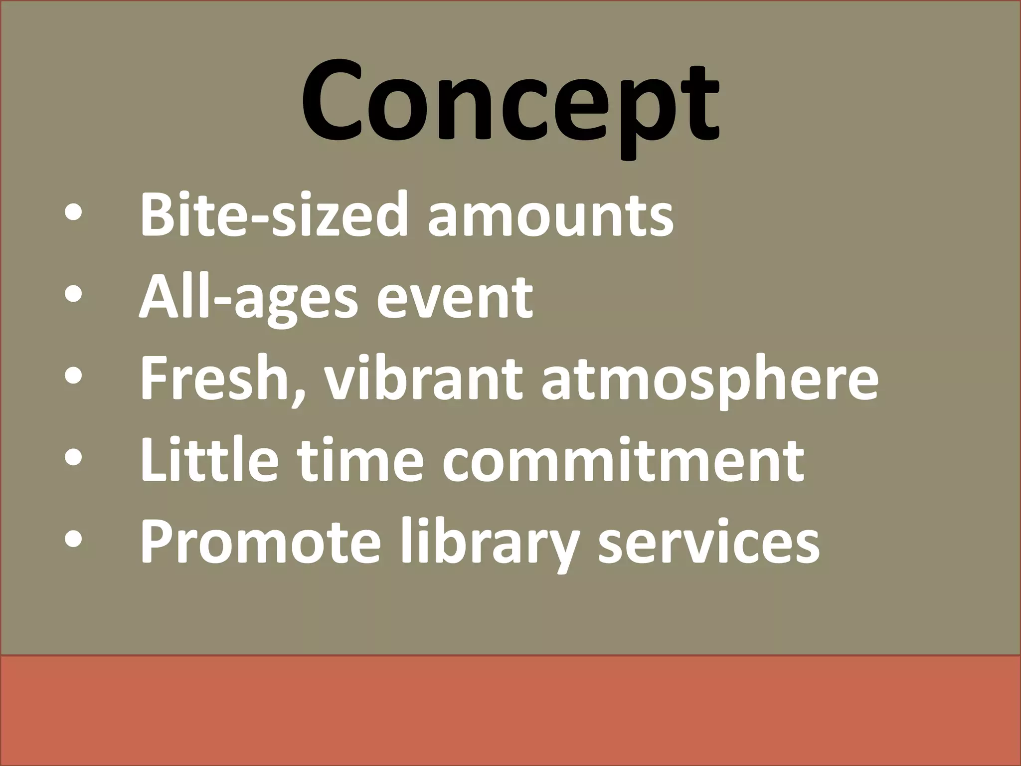 How To Host a How-To Festival | PPTX | Food & Drink