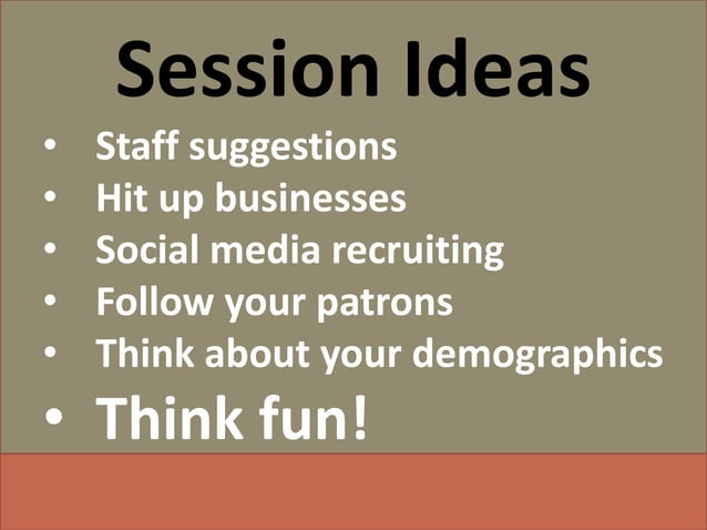 How To Host a How-To Festival | PPTX | Food & Drink