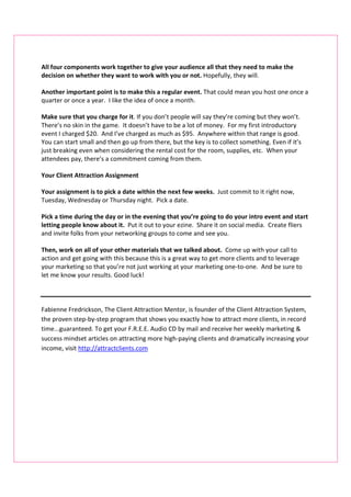 How to host your own introductory event | PDF