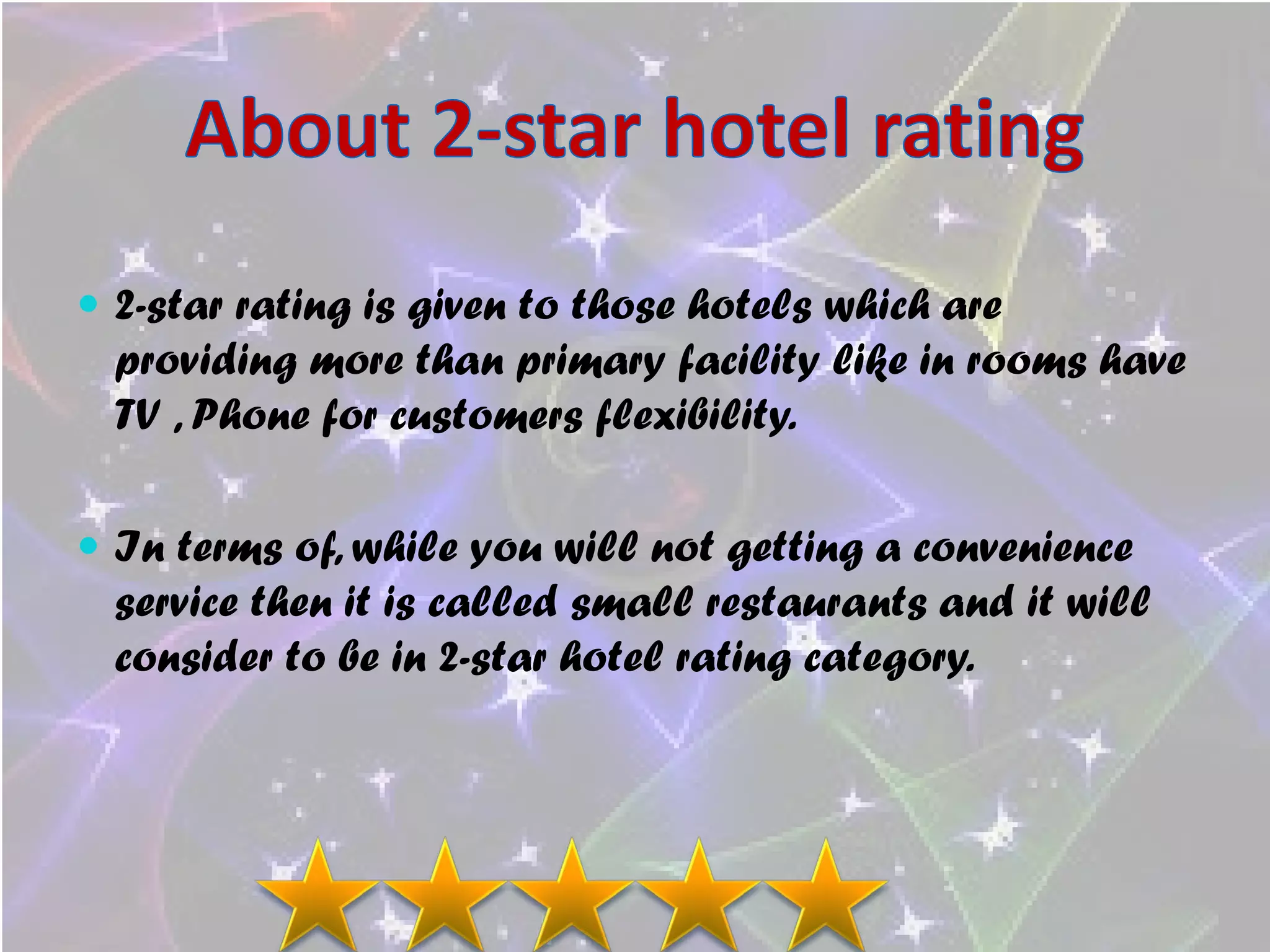 How to hotel rating is given | PDF
