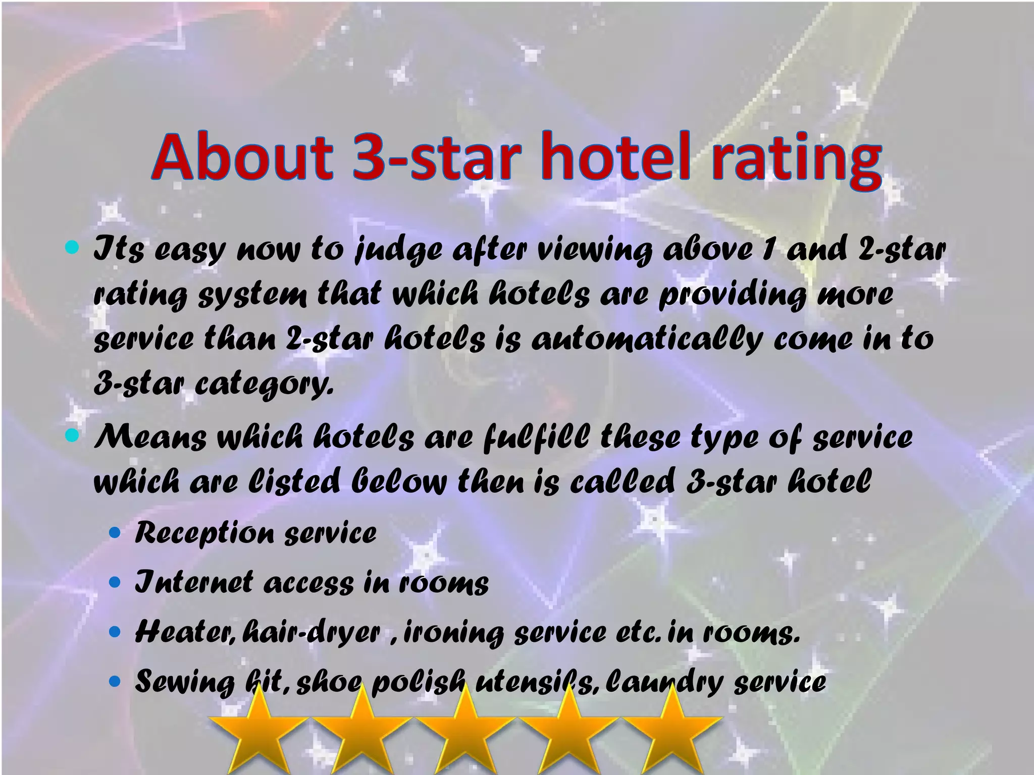 How to hotel rating is given | PDF