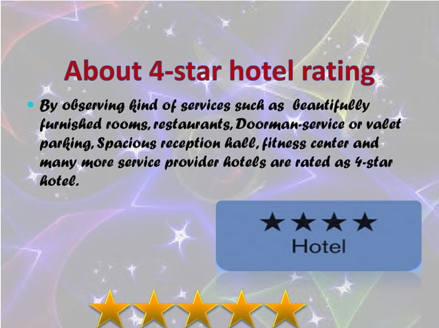 How to hotel rating is given | PDF | Hotels and Motels | Travel Type