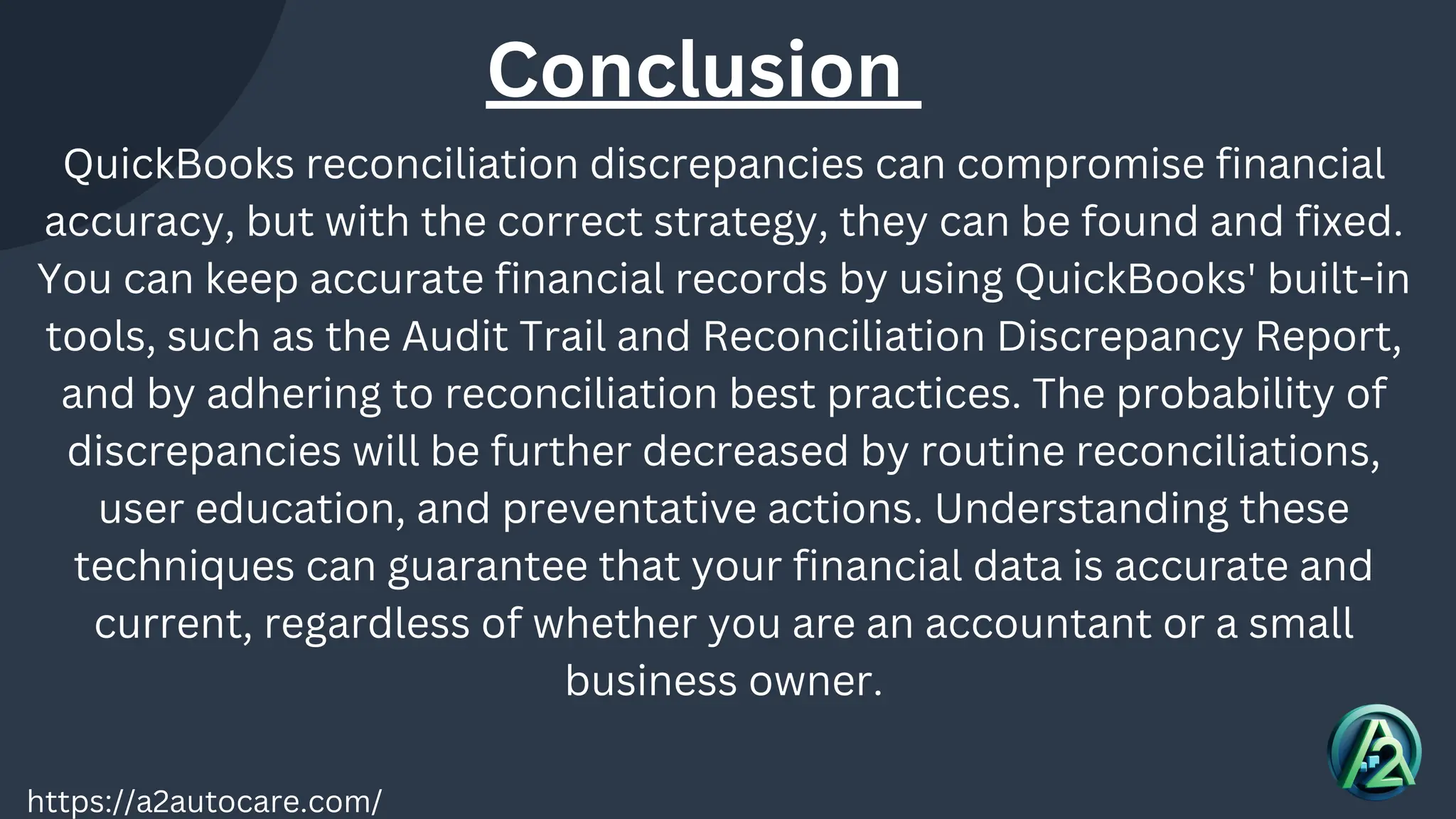 How to Identify and Resolve Reconciliation Discrepancies in QuickBooks | PDF