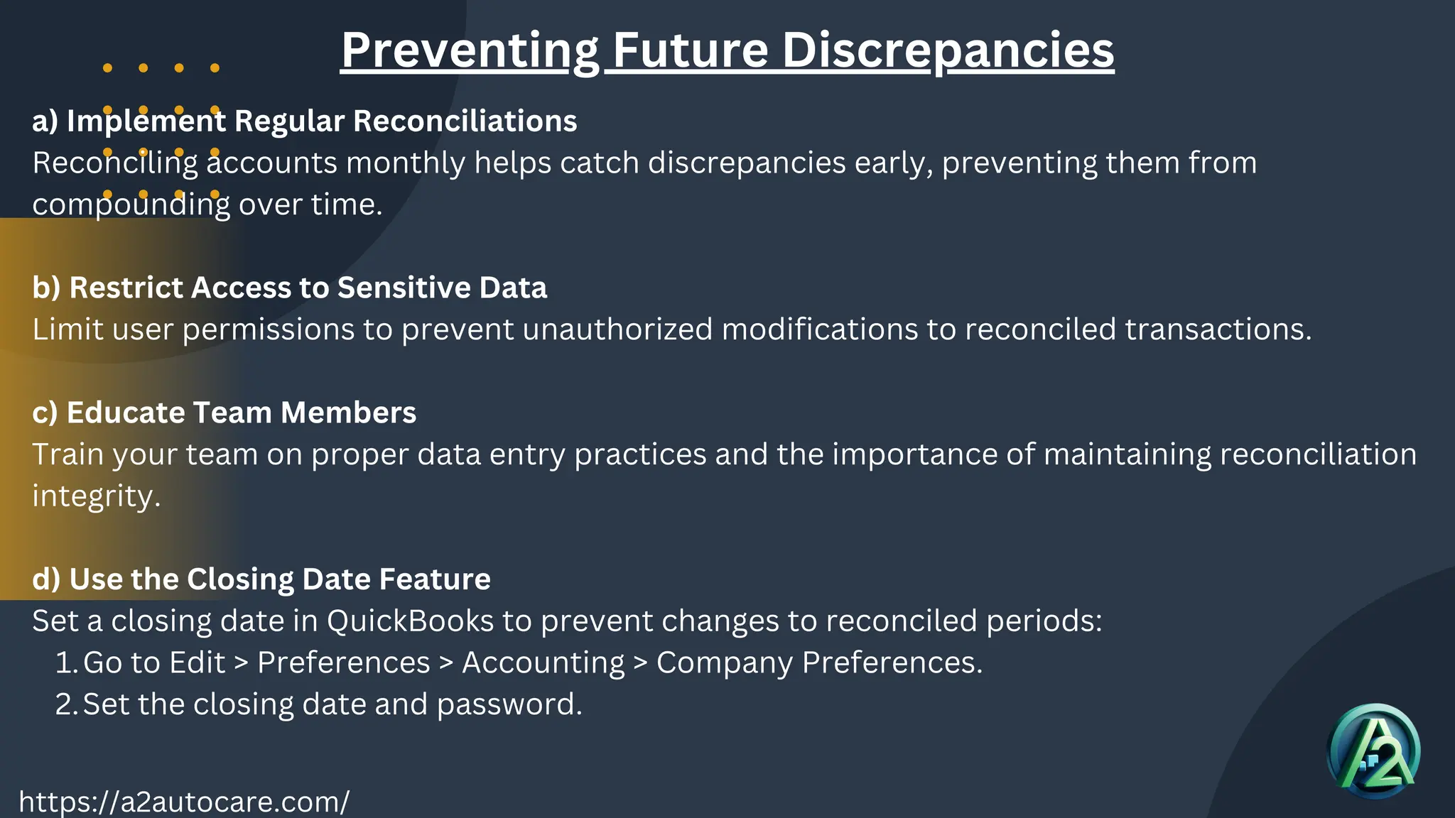 How to Identify and Resolve Reconciliation Discrepancies in QuickBooks ...