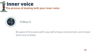 How to identify and value your inner voice and deep power and why to ...