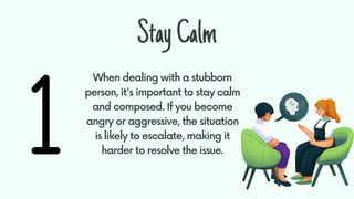 How to identify a stubborn person- Solh wellness | PDF