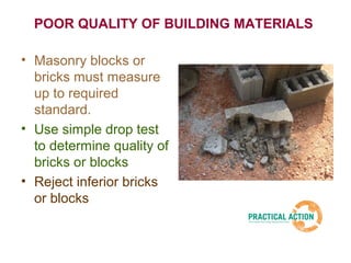 How to identify building defects | PPT | Civil Engineering Industry ...
