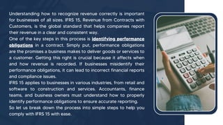 How To Identify Performance Obligations In Ifrs 15 Pdf