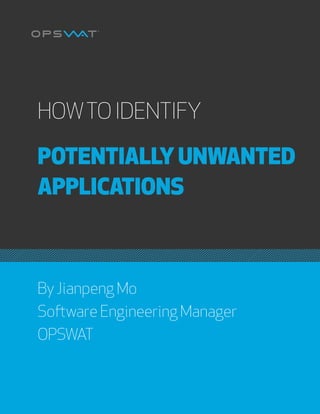 How to Identify Potentially Unwanted Applications | PDF