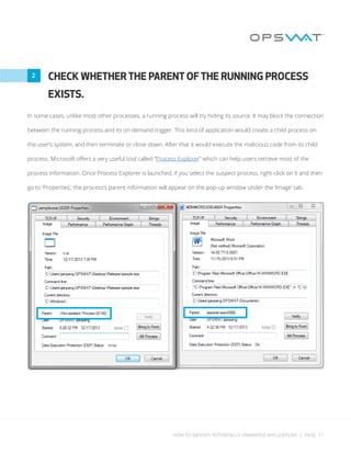 How to Identify Potentially Unwanted Applications | PDF