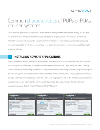 How to Identify Potentially Unwanted Applications | PDF