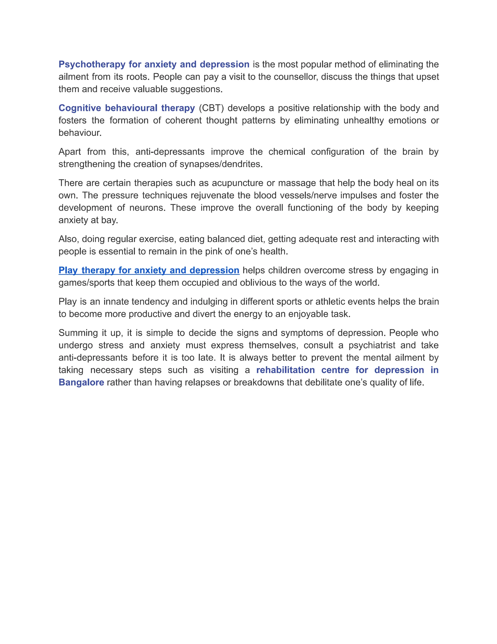 How to identify the signs of depression? | PDF