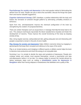 How to identify the signs of depression? | PDF