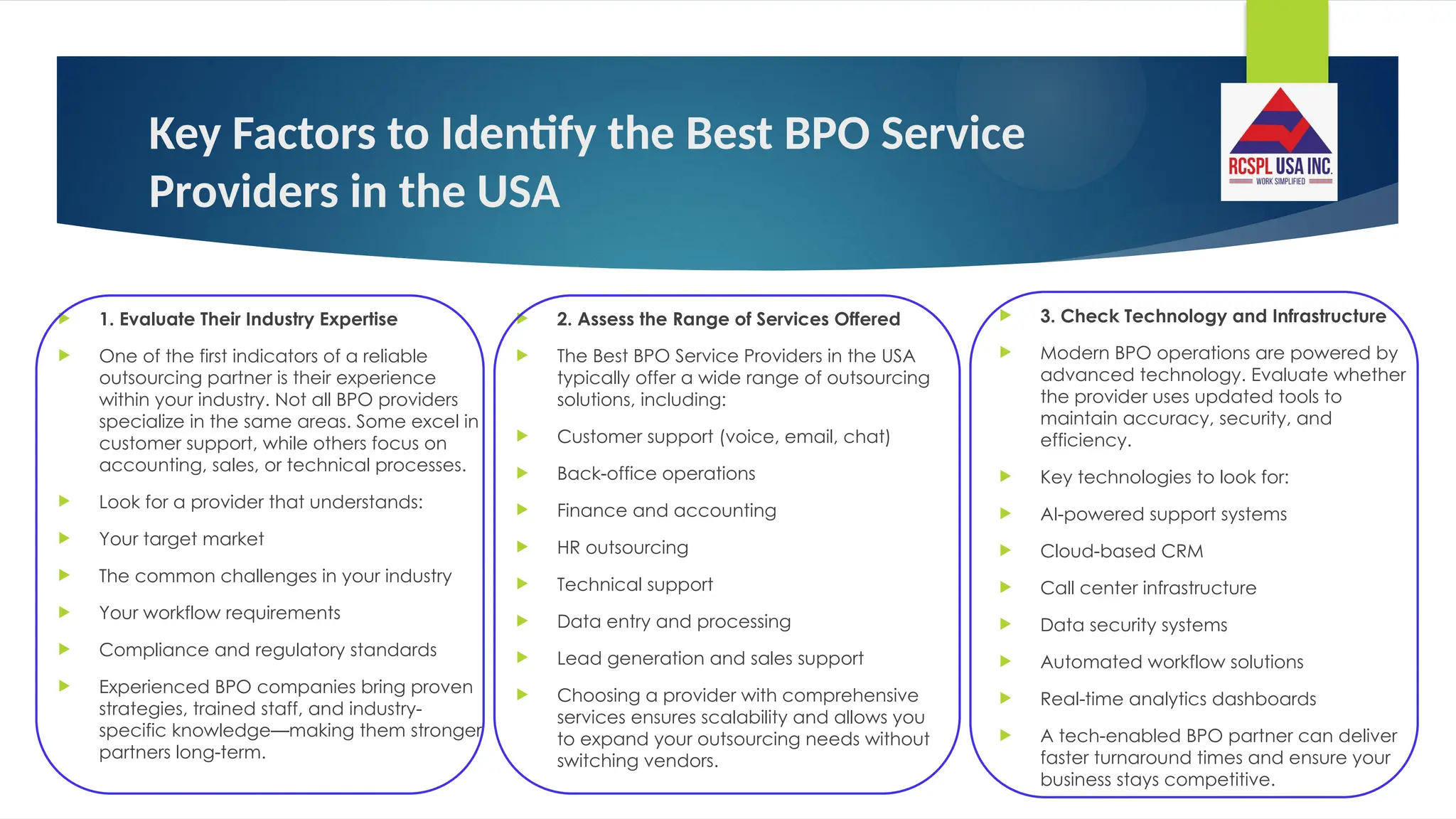 How to Identify the Best BPO Service Providers in the USA for Your ...