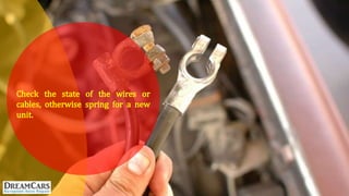 How to Identify the Failed Ground Strap of the Car | PPTX