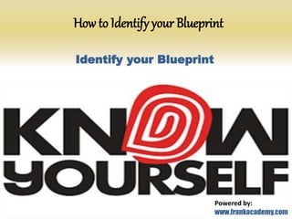 How to identify your blueprint | PPT