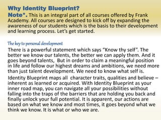 How to identify your blueprint | PPT